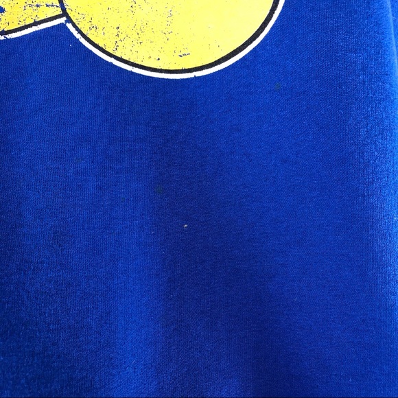 Disney | Sweaters | Disneyland Hanes Grumpy Mickey Distressed Pullover ...